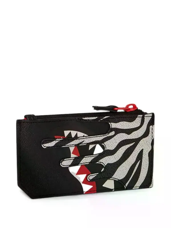 SPRAYGROUND Ze Shark Predator Zip Wallet