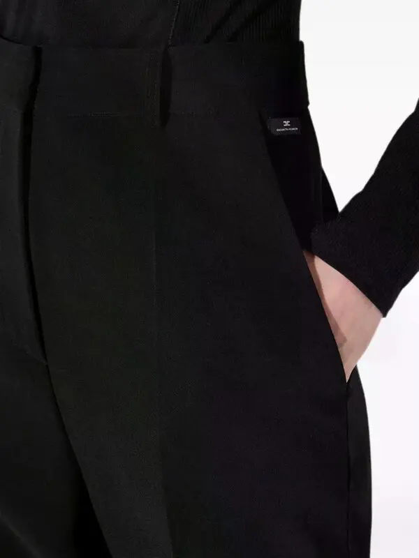 Elisabetta Franchi Lightweight Crêpe-fabric Trousers