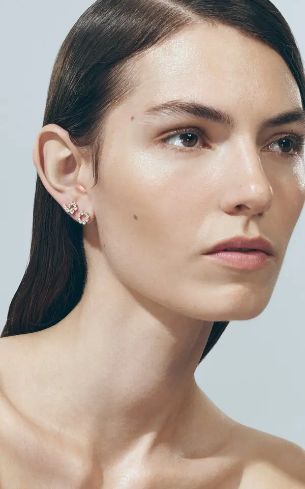 Sophie Bille Brahe 18k Yellow Petite Lucia Earring