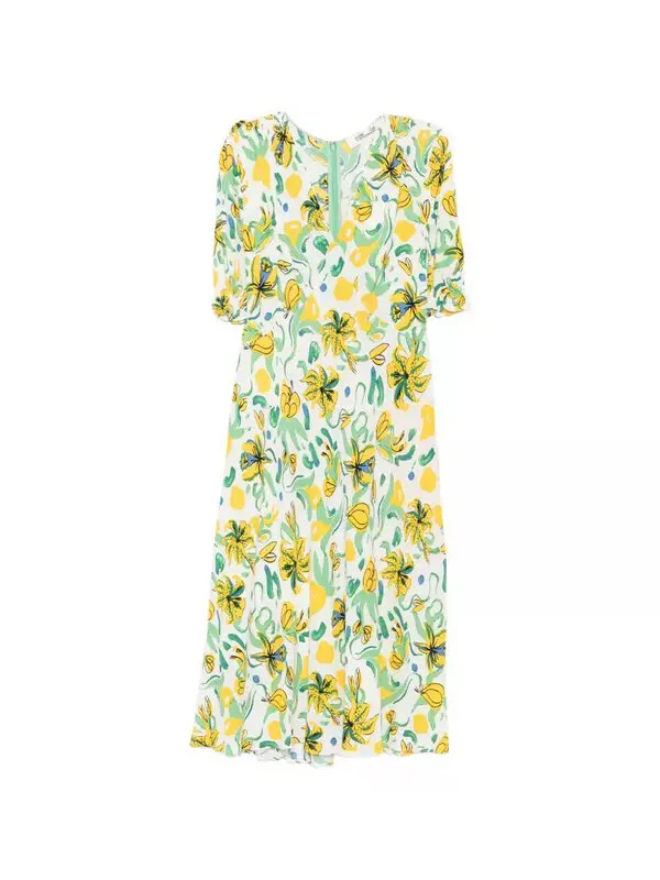 Diane Von Furstenberg Jemma Midi Dress - White