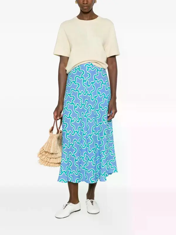 Diane Von Furstenberg Florencia Midi Skirt