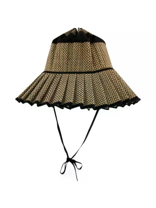 Lorna Murray Capri Textured-weave Hat