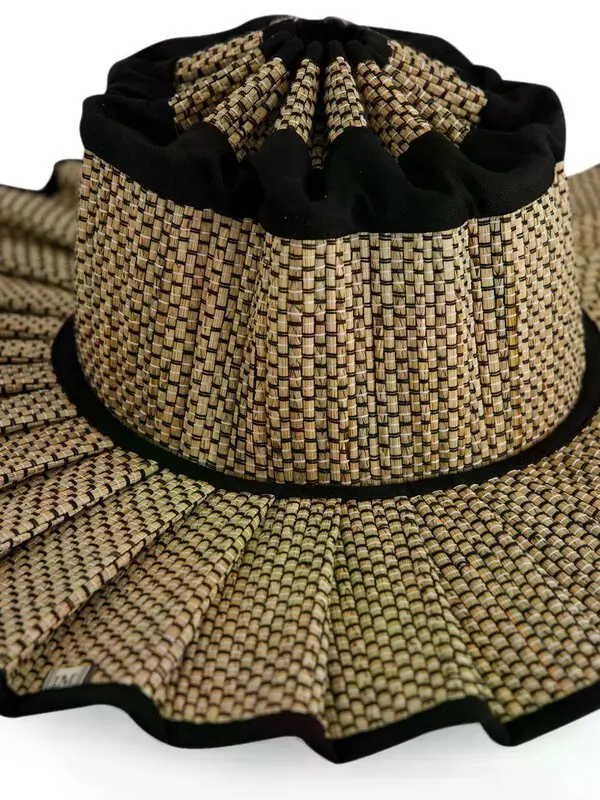 Lorna Murray Capri Textured-weave Hat