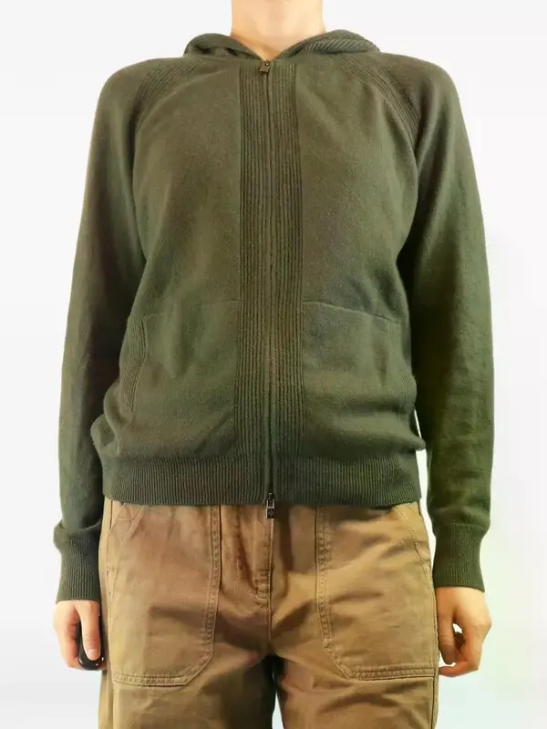 Loro Piana Zip-up Cashmere Hoodie