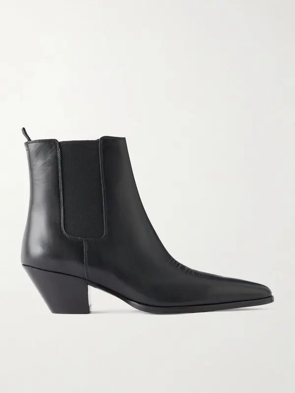 NILI LOTAN Joplin Leather Ankle Boots