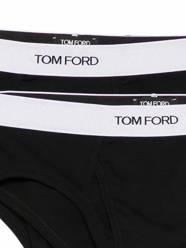 TOM FORD Pack Of 2 Briefs - Black
