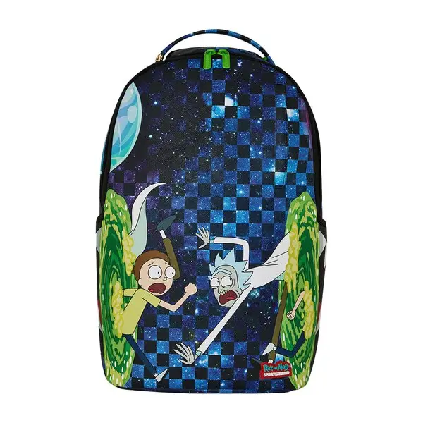 SPRAYGROUND Rick And Morty Portal Jumping Backpack