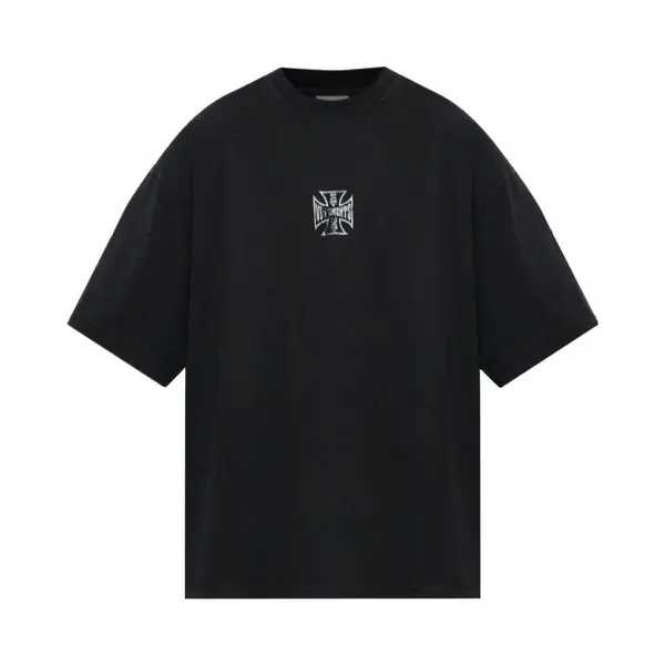 Vetements Biker Cross Logo Boxy T-shirt
