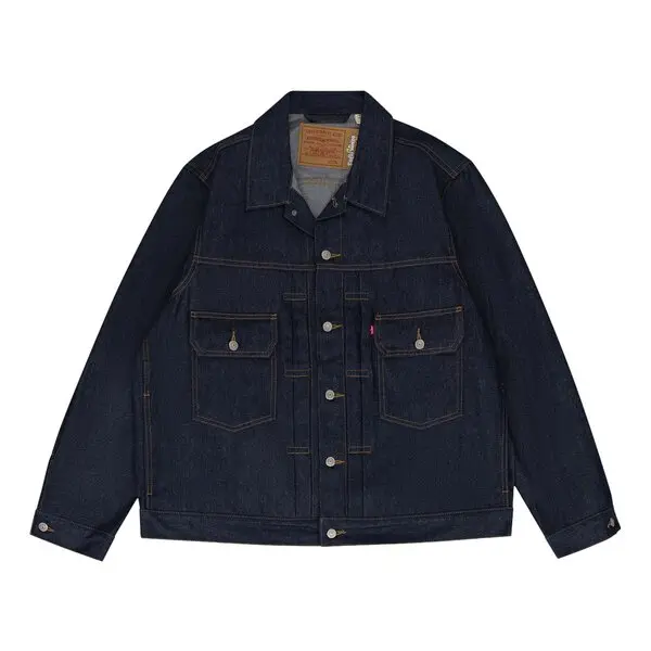 DENIM TEARS Type-2 Raw Denim Work Jacket 'indigo