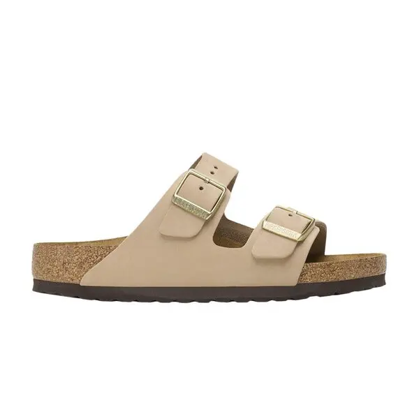BIRKENSTOCK Wmns Arizona Soft Footbed Sandal 'sandcastle - Tan