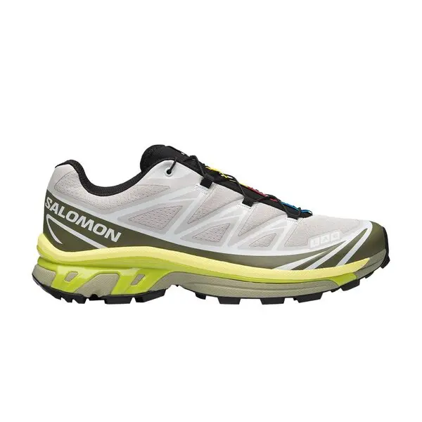 SALOMON Xt-6 'lunar Rock Deep Lichen Green
