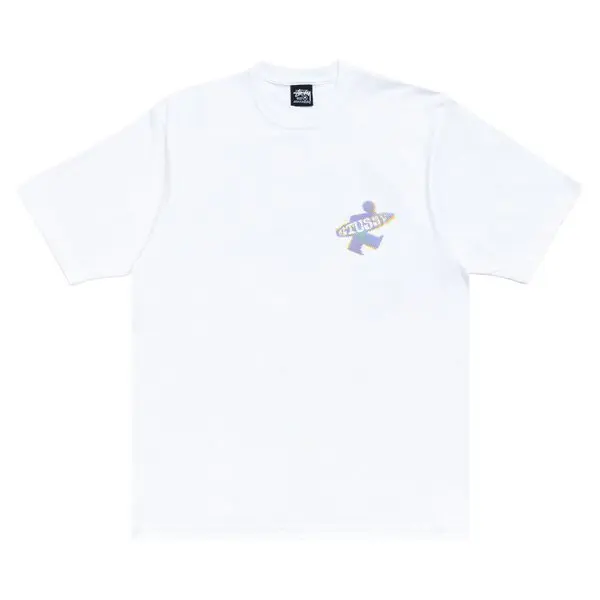 StÜssy Dot Surf T-shirt - White