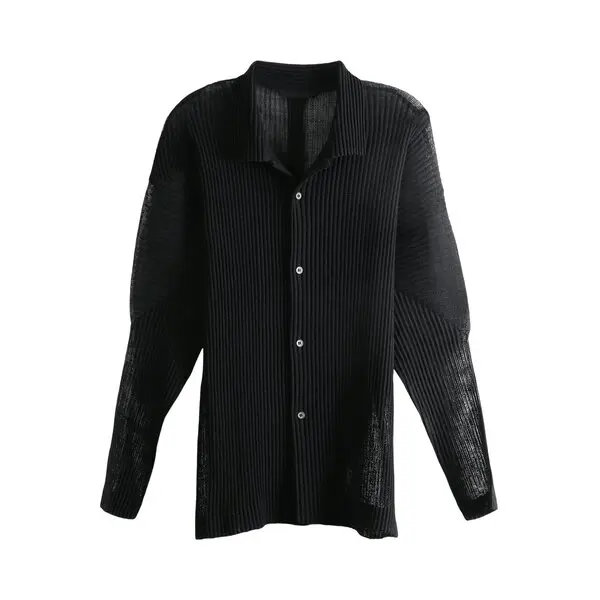 Issey Miyake Rustic Mesh Shirt