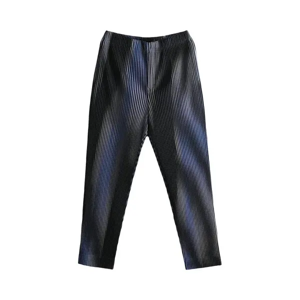 Issey Miyake Blend Of Lights Pants - Blue