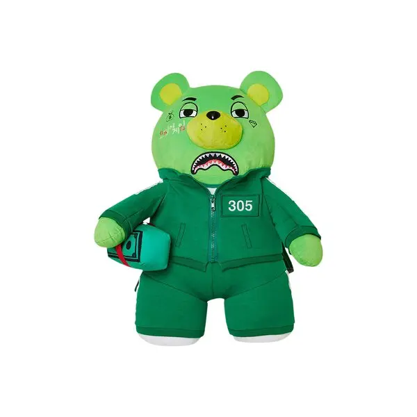 SPRAYGROUND Squid Game Collab Contestant Moneybear Backpack