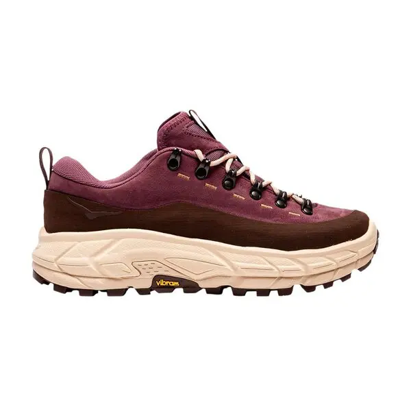 HOKA® Tor Summit "dried Fig Cold Brew" Lace-up Sneakers
