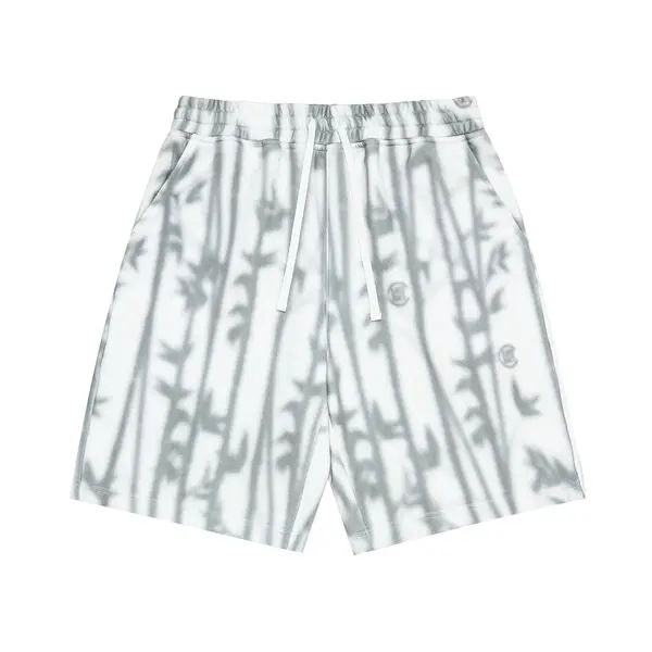 CLOT Bamboo Print Drawstring Shorts
