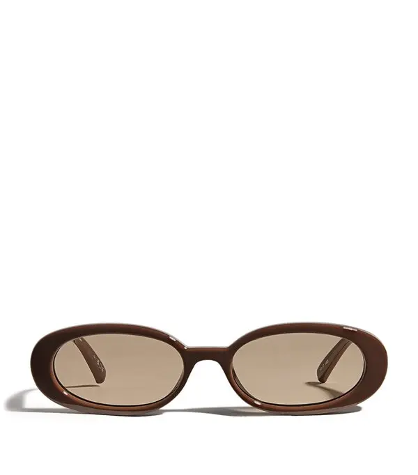 Le Specs Oval Sunglasses