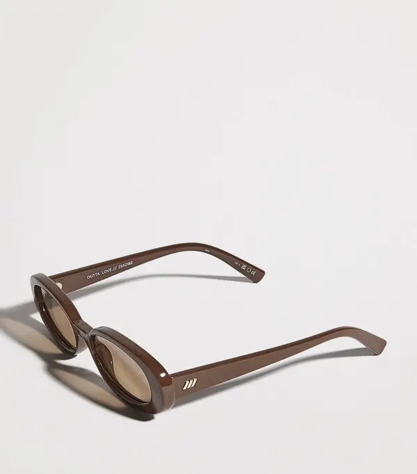 Le Specs Oval Sunglasses