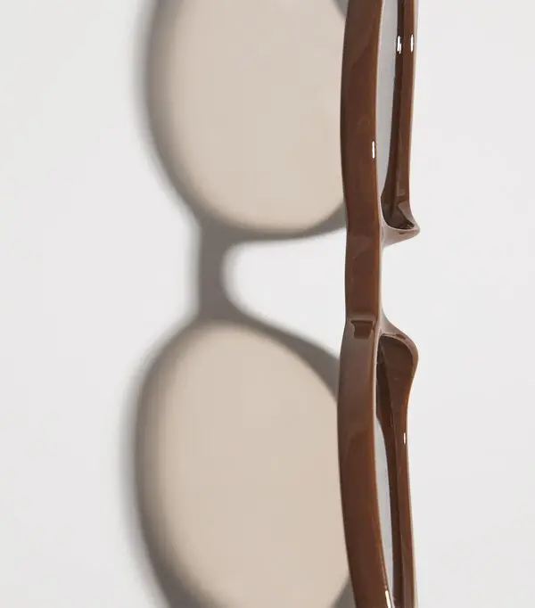 Le Specs Oval Sunglasses