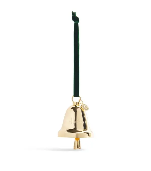 Harrods Golden Bell Tree Decoration
