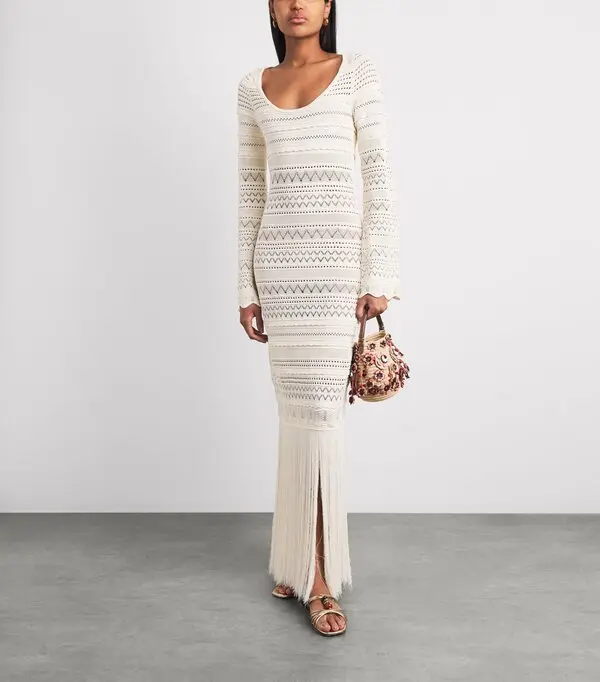 Devon Windsor Knitted Uma Maxi Dress