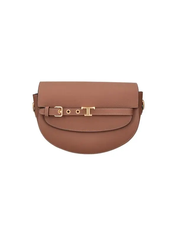 TOD`S Calf Leather Flap Bag
