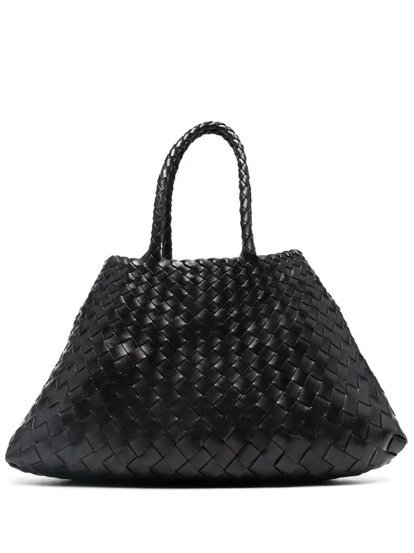 Dragon Diffusion Mini Woven Leather Tote Bag