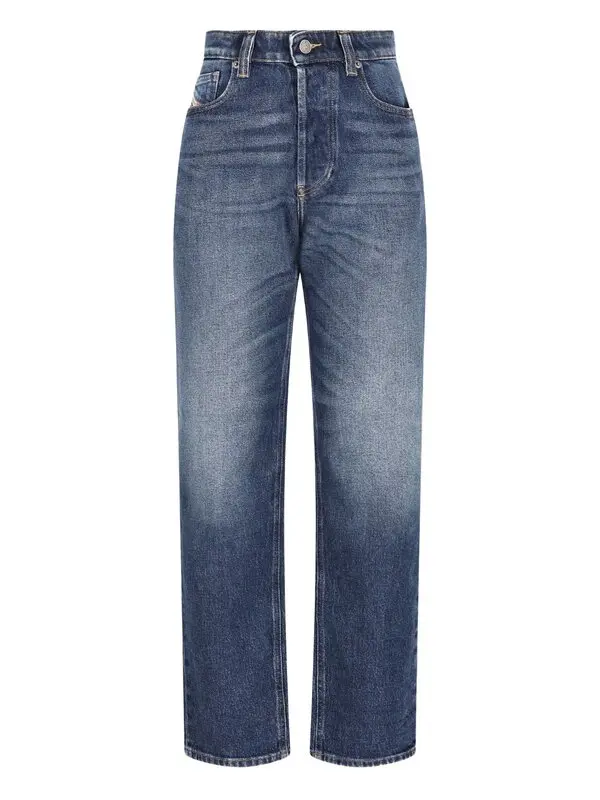 DIESEL® Front-button Five-pocket Jeans - Blu