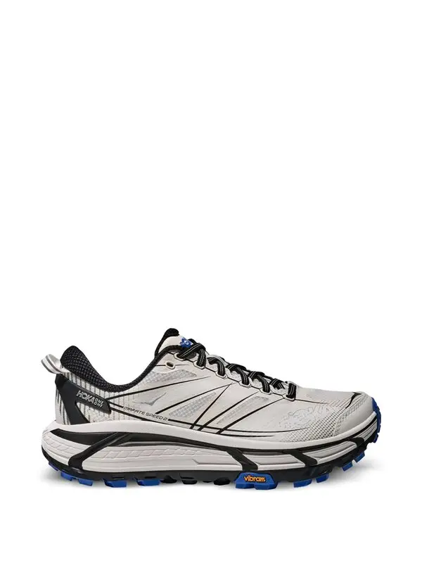 Hoka One One Lightweight Seamless Speedframe Running Sneakers With Meta-rocker And Vibram® Megagrip - Bianco
