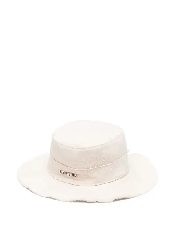 Jacquemus Bucket Hat With Logo Detail