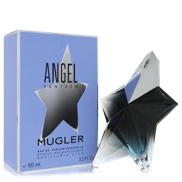 MUGLER Angel Fantasm Refillable Eau De Parfum Spray, Star 3.3 Oz Mini