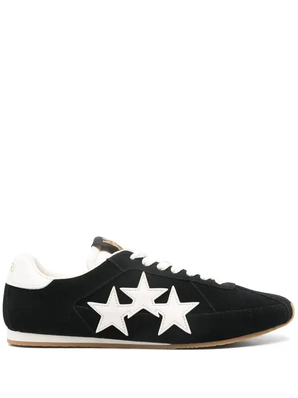 Amiri Star Detailing Leather Sneakers