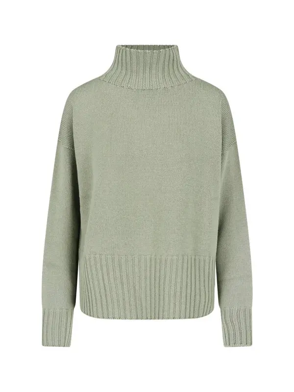 DRUMOHR Merino Wool High Neck Pullover