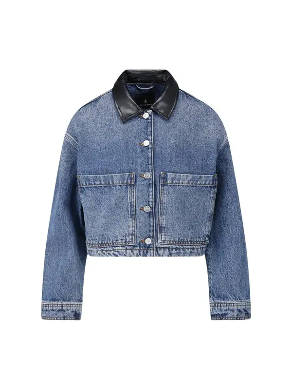ANINE BING Cabana 100% Cotton Jacket