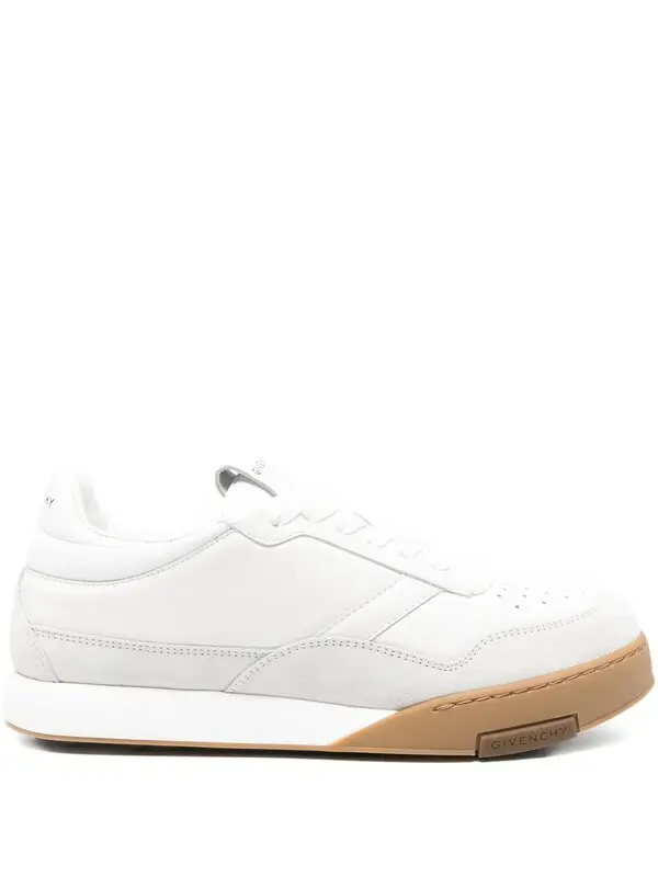 Givenchy Leather Sneakers With Signature Detailing