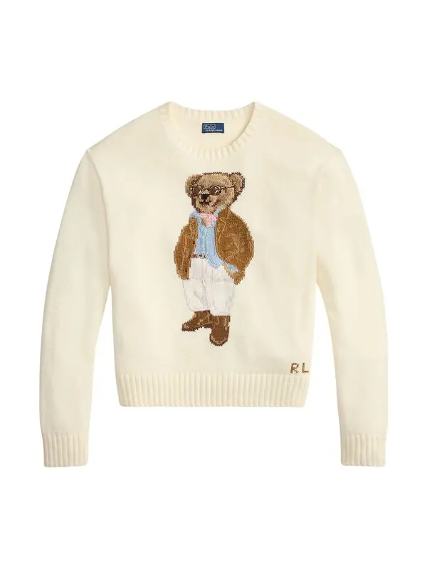Polo Ralph Lauren Relaxed Fit Polo Bear Sweater
