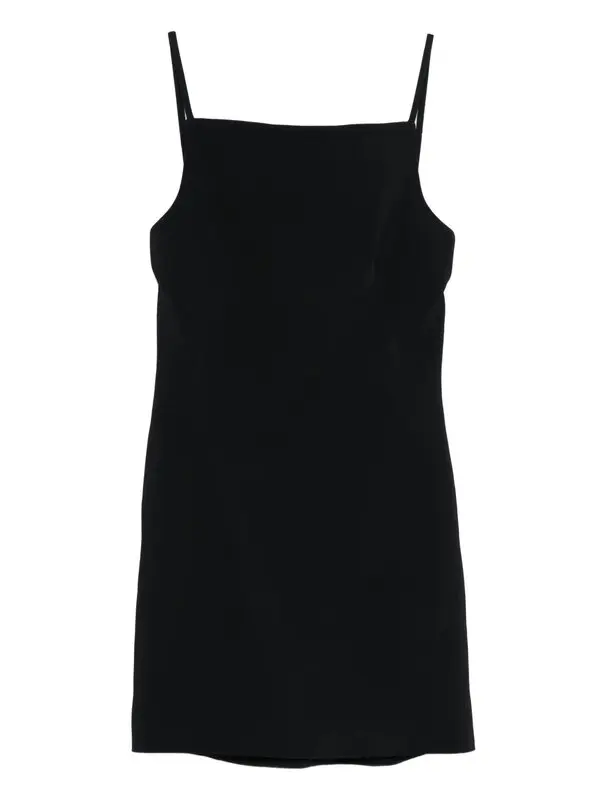 Givenchy Mini Dress With Square Neckline And Spaghetti Straps
