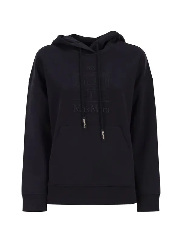 Max Mara Long Sleeve Embroidered Hoodie