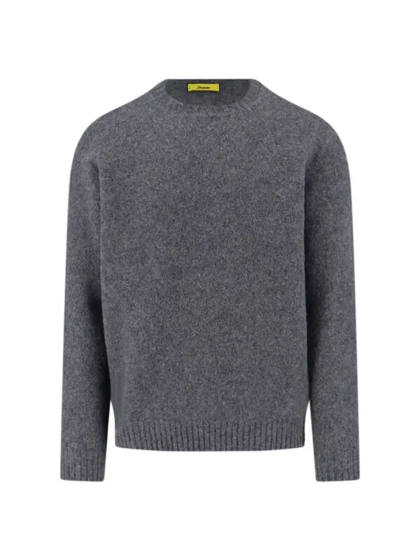 DRUMOHR Cashmere & Virgin Wool Knit Sweater - Grey