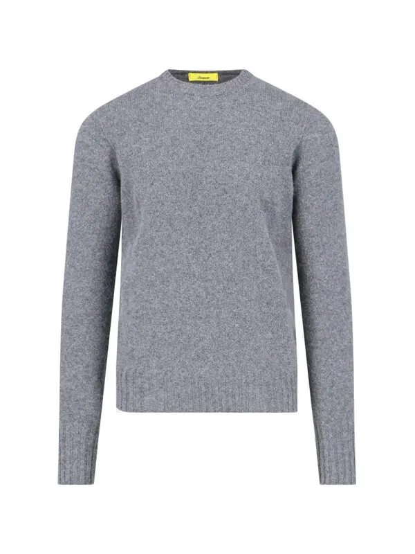 DRUMOHR Crewneck Knit Sweater - Grey
