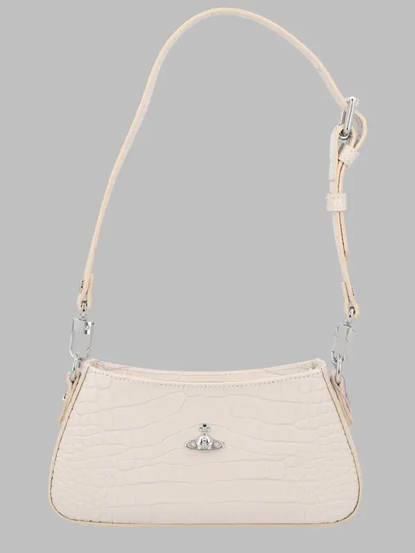 VIVIENNE WESTWOOD Heart-shaped Shoulder Bag - Ivory