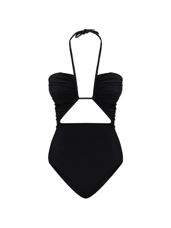 Rick Owens Back Self-tie Cut-out Chest Bodysuit