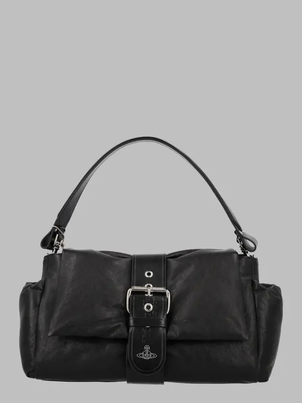 VIVIENNE WESTWOOD Designer Flap Wallet - Black