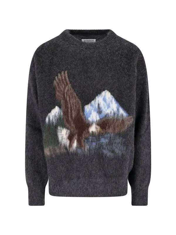 MAISON MARGIELA Wool-alpaca Blend Sweater