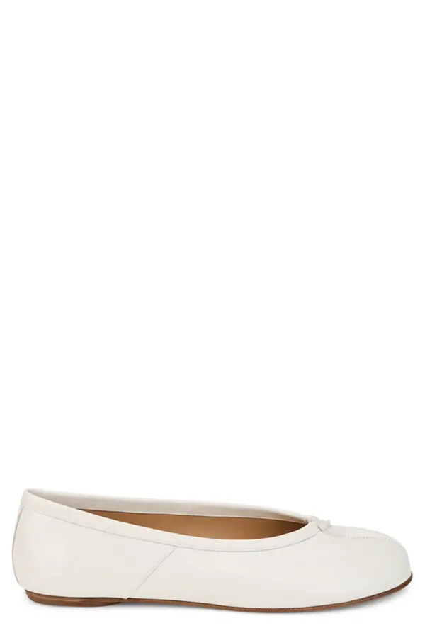 MAISON MARGIELA Tabi Ballerinas In Calfskin