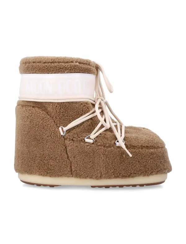 Moon Boot Logo-panel Lace-up Boots