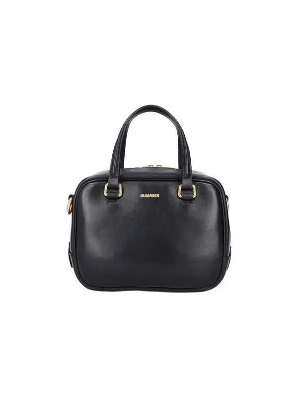 JIL SANDER Small Ovine Leather Shoulder Bag