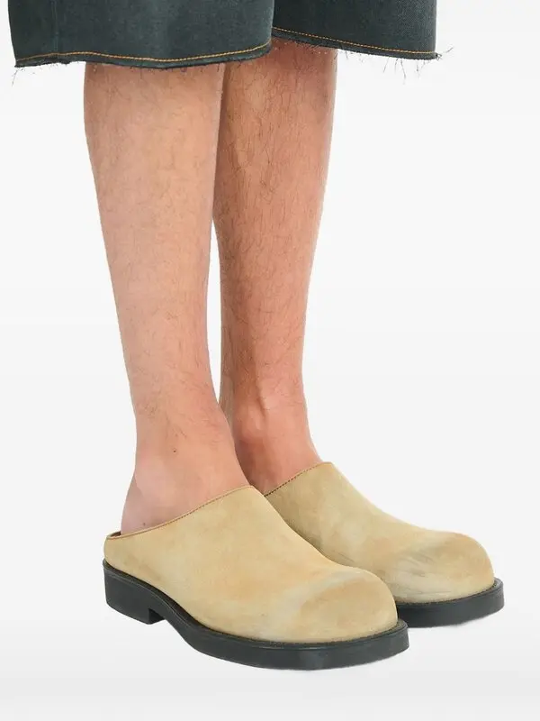 MAISON MARGIELA Suede Leather Slippers