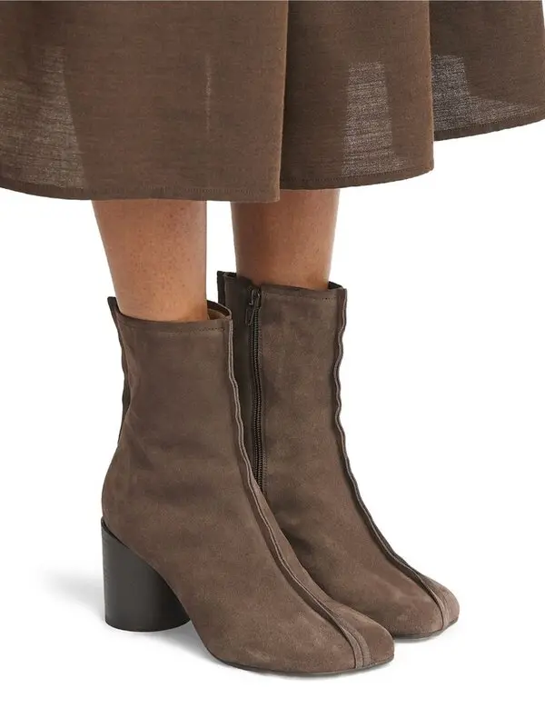 MAISON MARGIELA Leather Ankle Boots